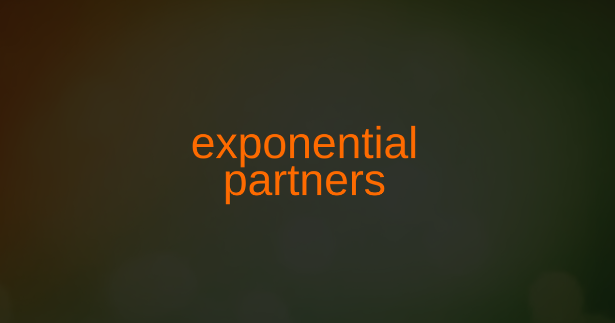 Exponential Partners | Home